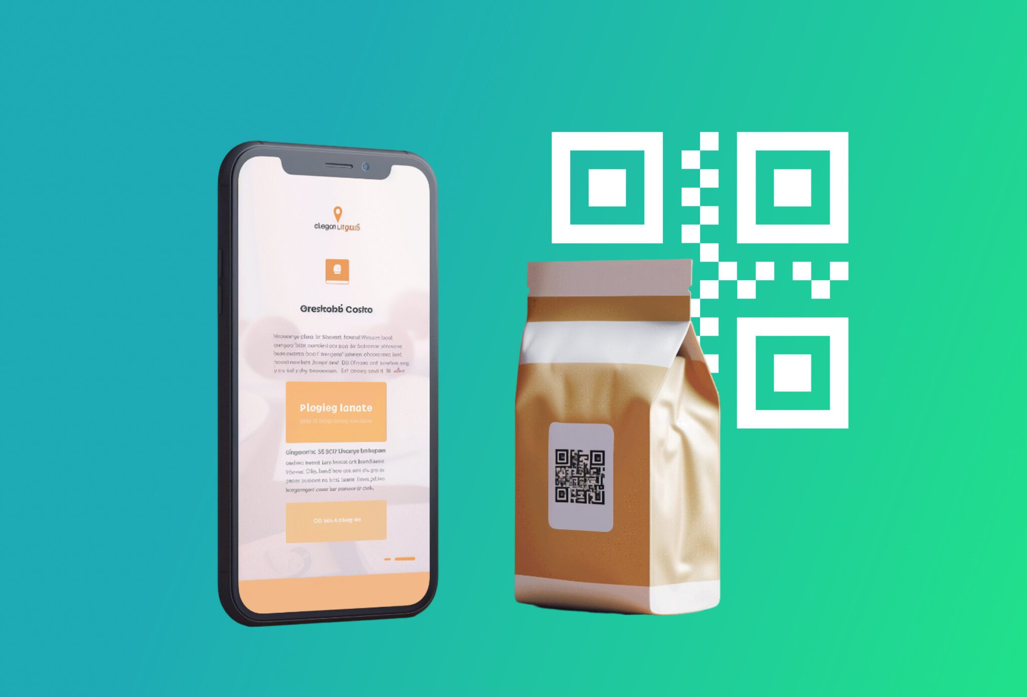 Dynamic QR codes with links
